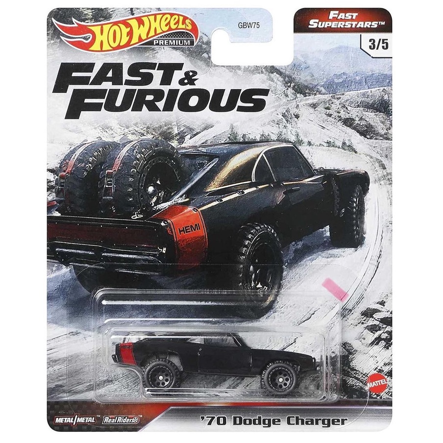 Jual Diecast Hot Wheels 70 DODGE CHARGER Hitam Black HW FNF Fast and ...