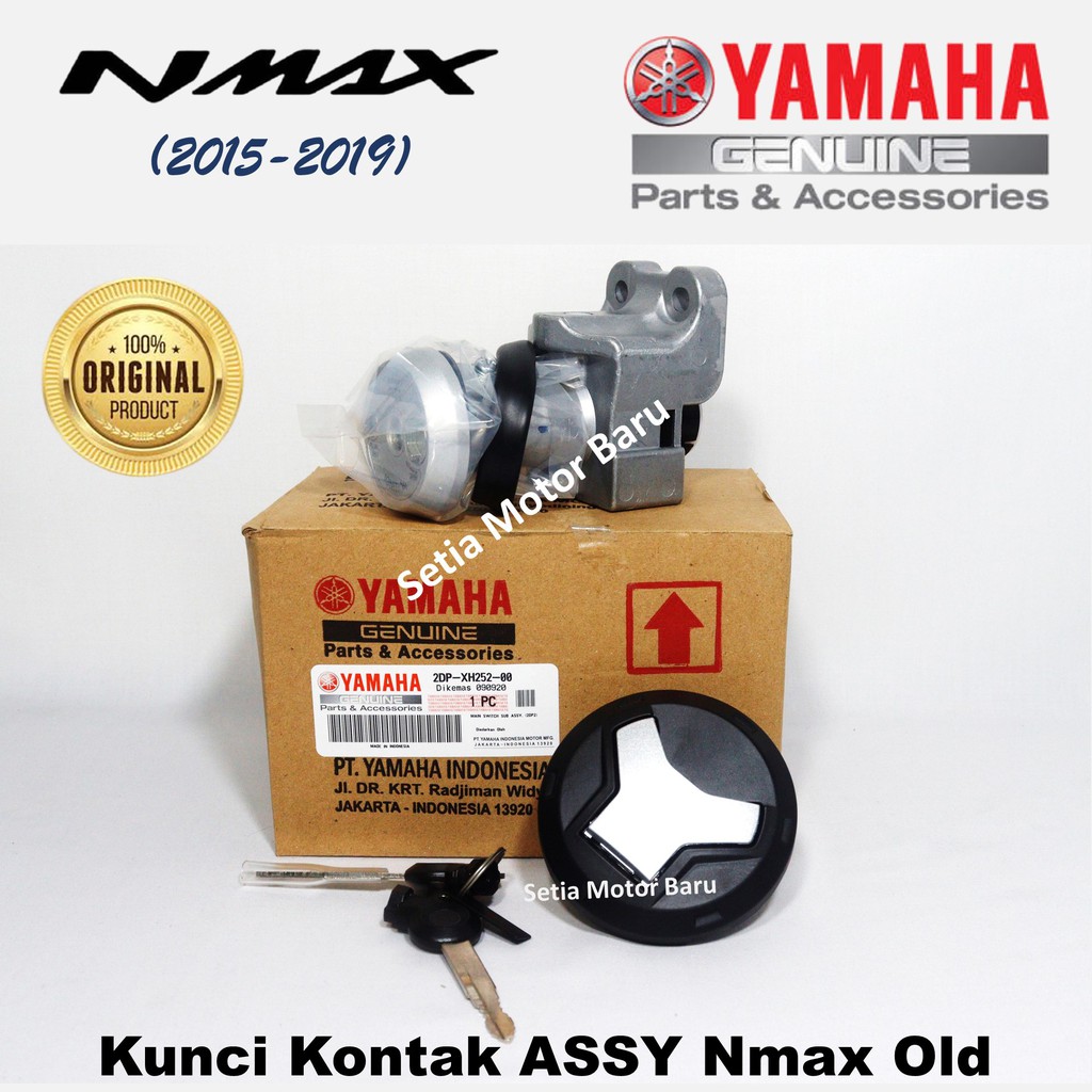 Kunci Set Assy Kontak Tangki Motor Nmax Lama N Max Old Asli Yamaha ...