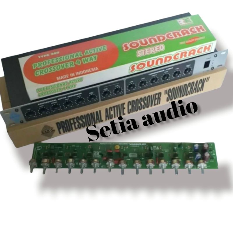 Jual kit aktif crosover 4 way stereo soundcrack paket kit dan box | Shopee Indonesia