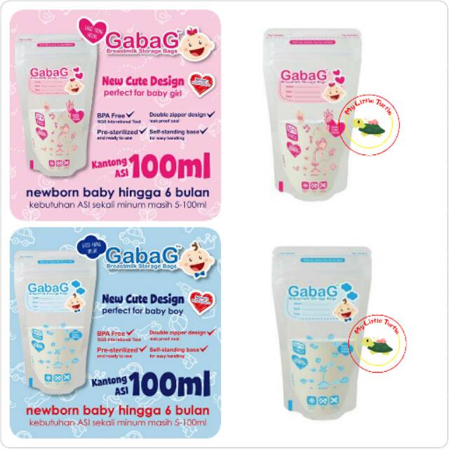 Jual Plastik ASI GabaG 100ml / Kantong ASI | Shopee Indonesia