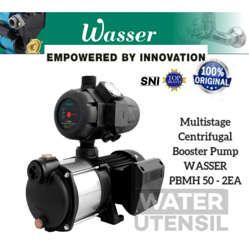 Jual Mesin Pompa Air Multistage Centrifugal Booster Pump Wasser PBMH 50 ...