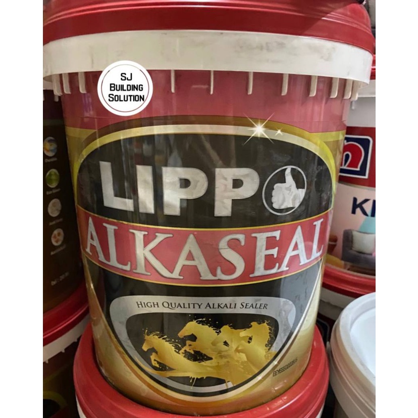 Jual CAT DASAR / SEALER / ALKALI LIPPO ALCASEAL MURAH BAGUS 25KG 25 KG ...