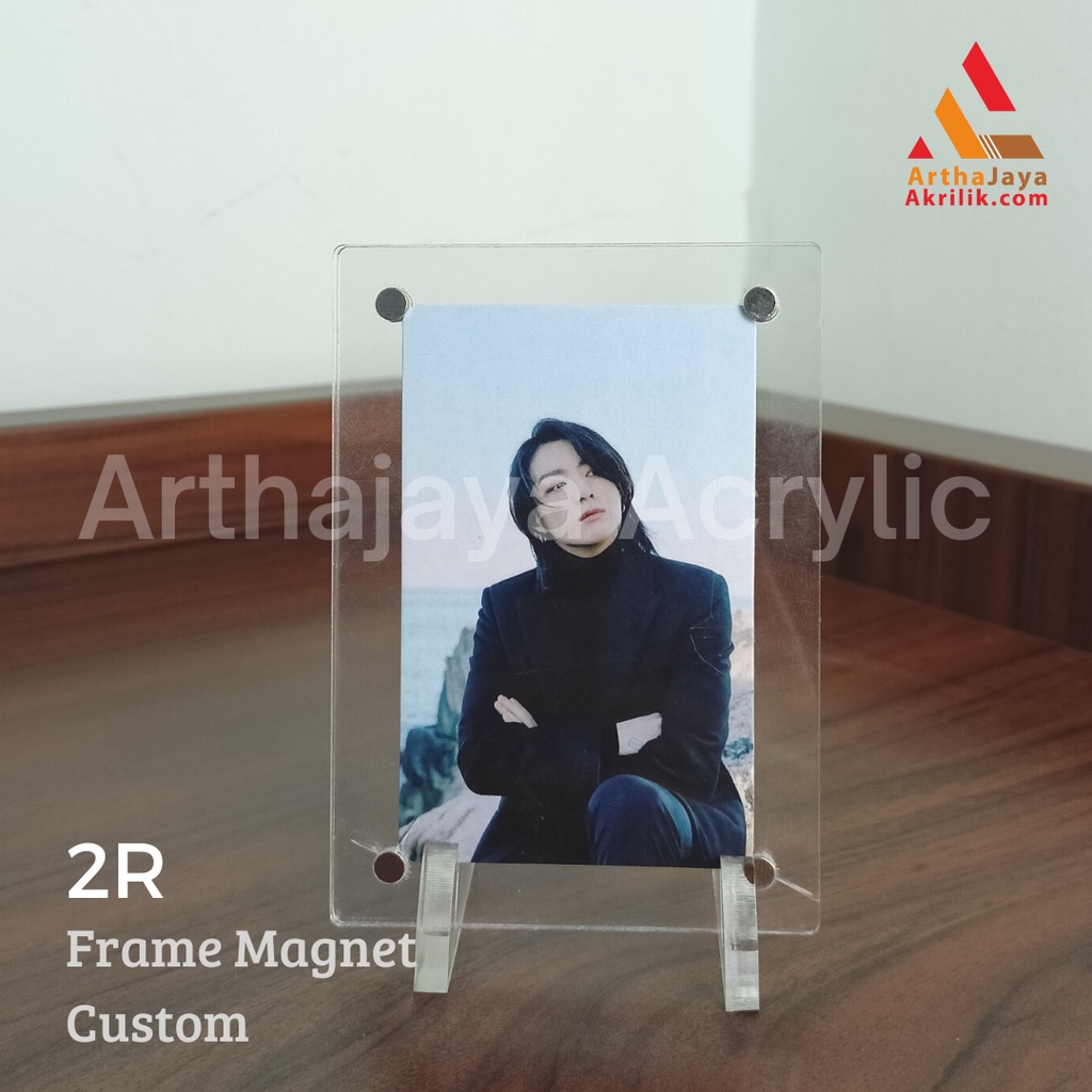 Jual frame akrilik/frame magnet/ frame bingkai akrilik 2R 2mm | Shopee ...