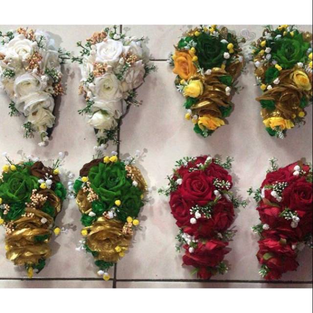 Jual Bunga sanggul pengantin adat bugis (bunga niguba ) Indonesia ...