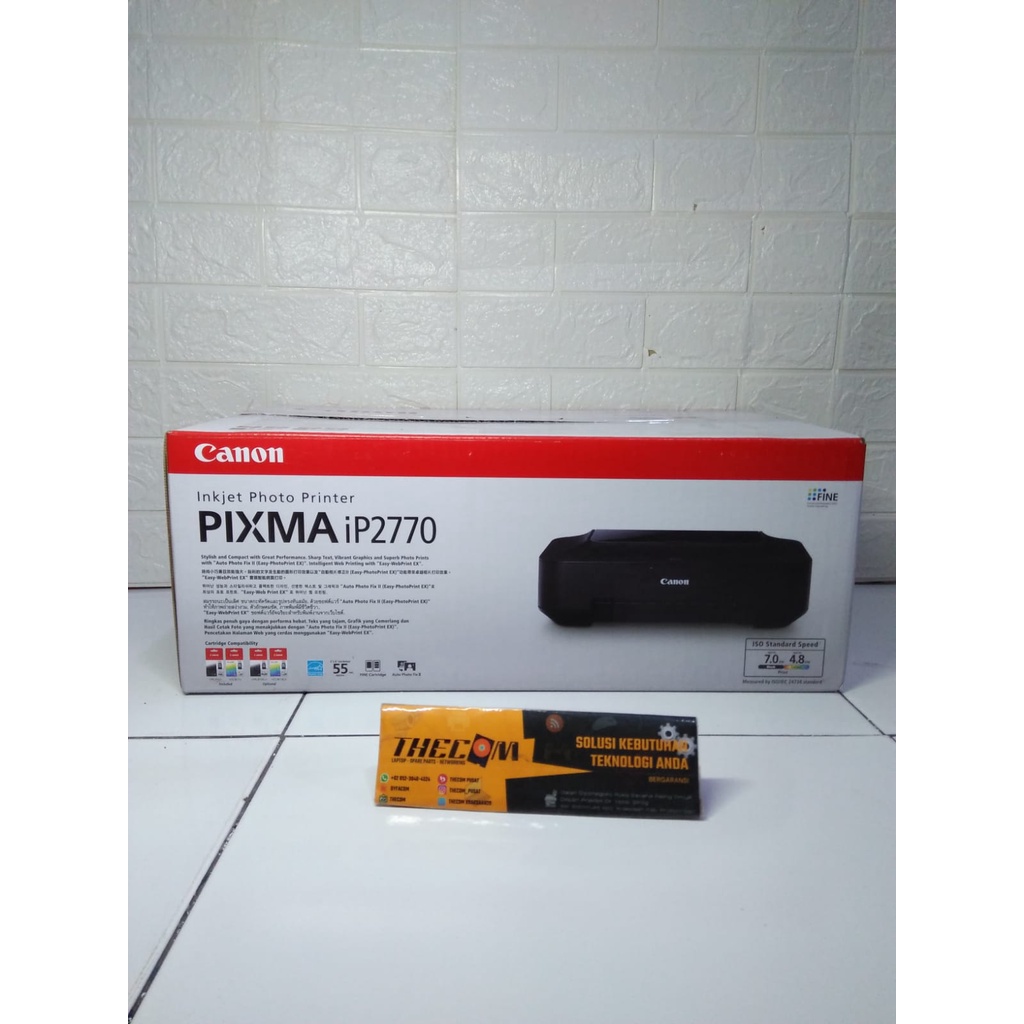 Jual Canon Pixma Printer IP 2770 IP2770 | Shopee Indonesia
