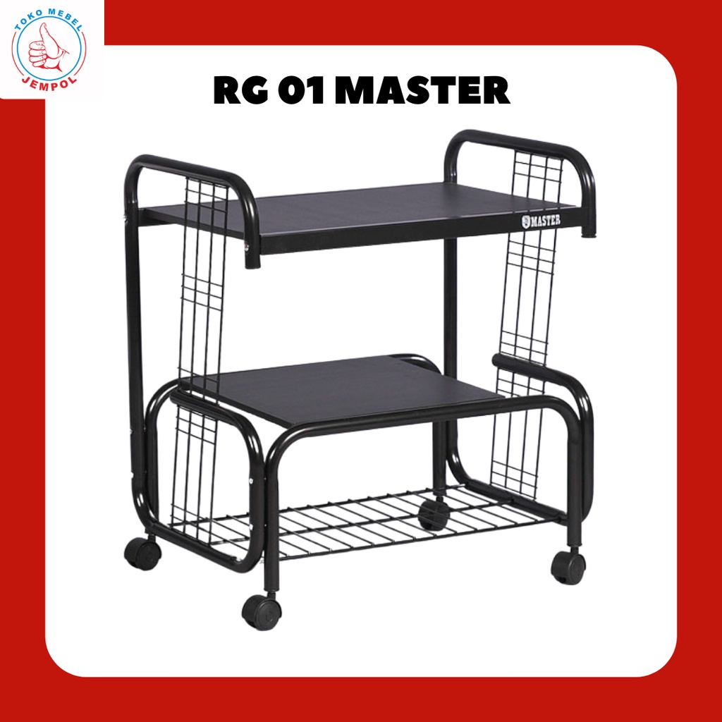 Jual Rak TV RG-01 MASTER KECIL/Rak dorong besi/Meja Serbaguna/Rak TV ...