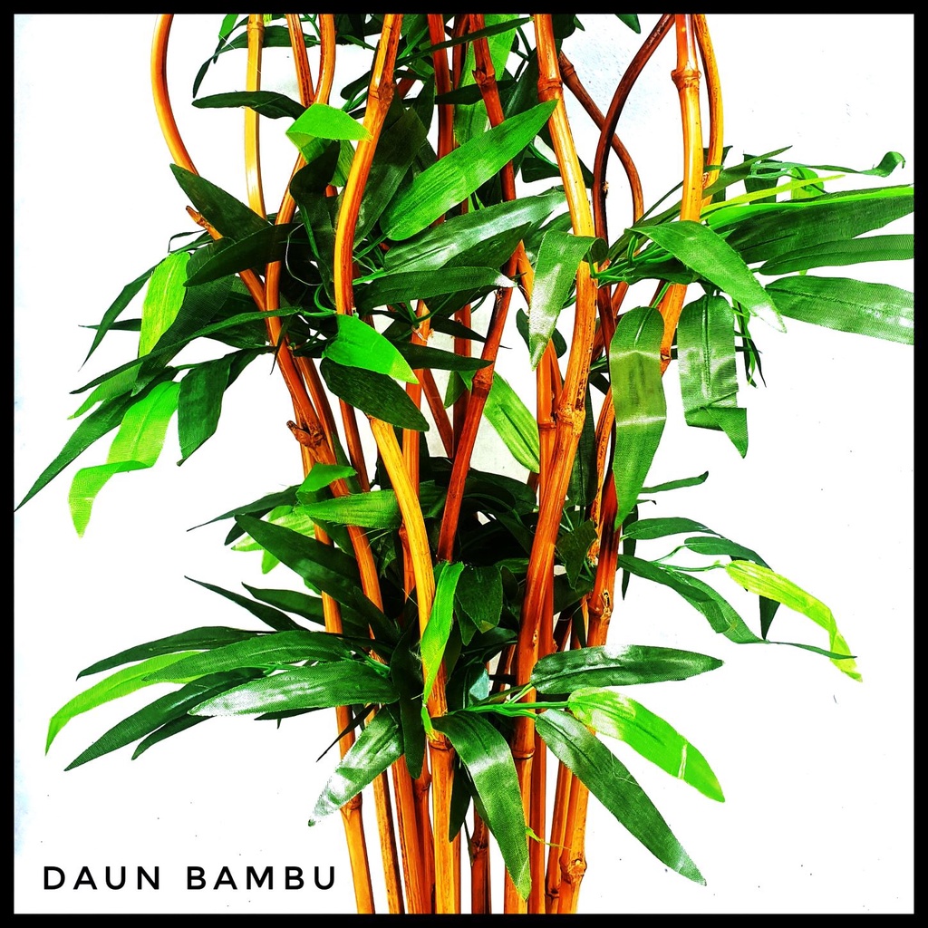 Jual Satu Batang Bambu Ulir Variasi Daun Bambu (minimal Order 10 Batang ...