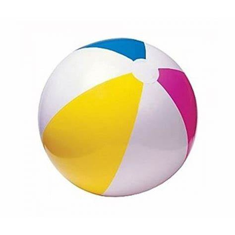 Jual bola renang pantai mainan inflatable beach ball 51 cm intex 59020 ...