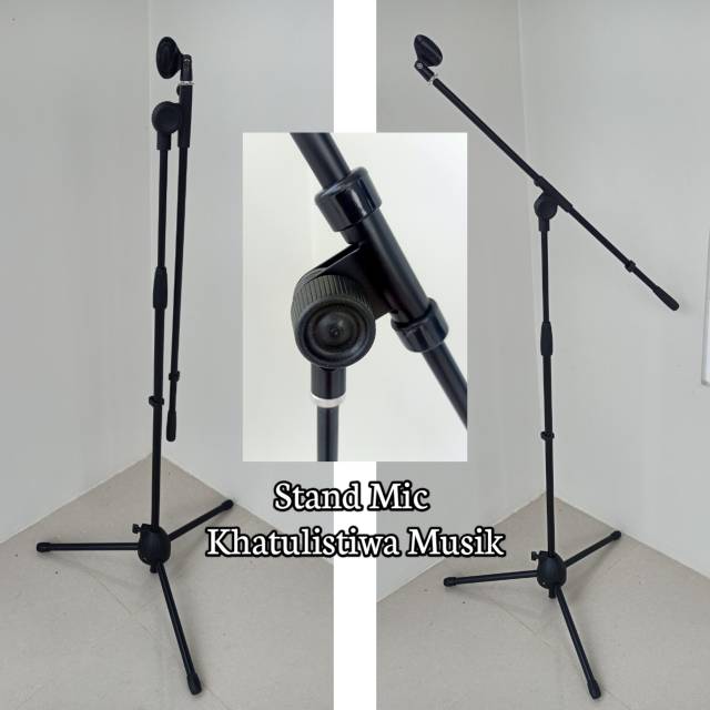 Jual Stand Mic Murah Bisa Di atur Panjang / Tinggi / Pendek Bahan besi | Shopee Indonesia