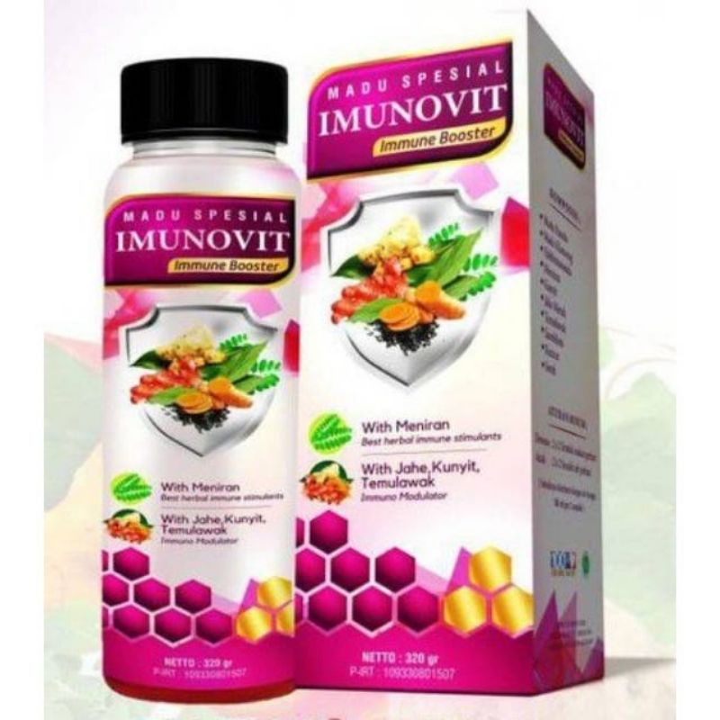 Jual Madu Imunovit / Madu Bravina Imunovit / Madu Immune Booster ...