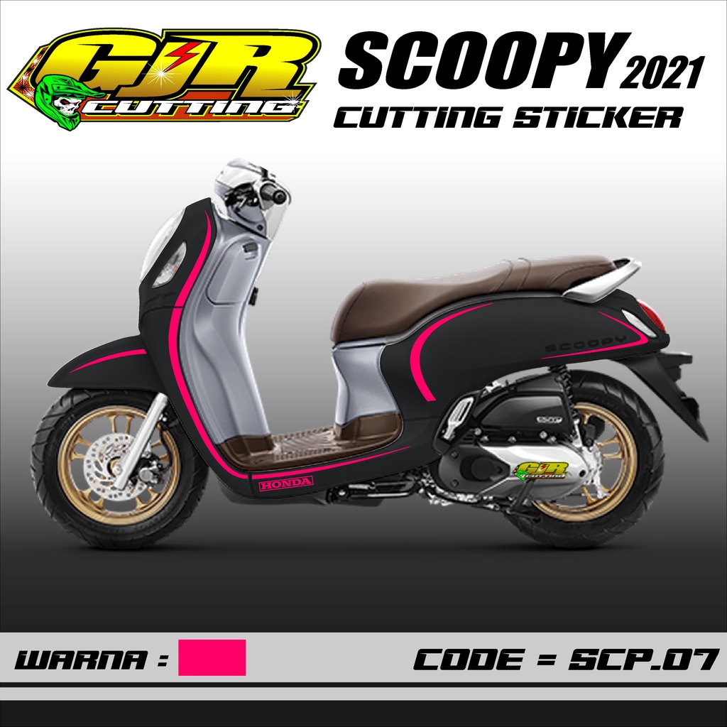 Jual CUTTING STICKER SCOOPY 2021 - STRIPING HONDA SCOOPY PRESTIGE ...