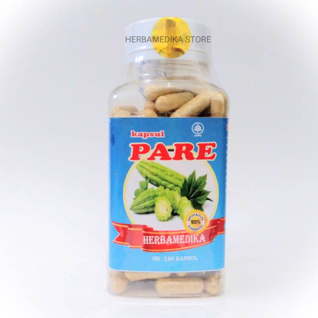 Jual PARE Herbamedika (isi 120 kapsul) | Shopee Indonesia