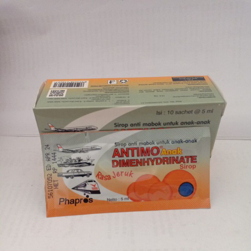Jual ANTIMO ANAK Rasa jeruk syp/harga per sachet | Shopee Indonesia