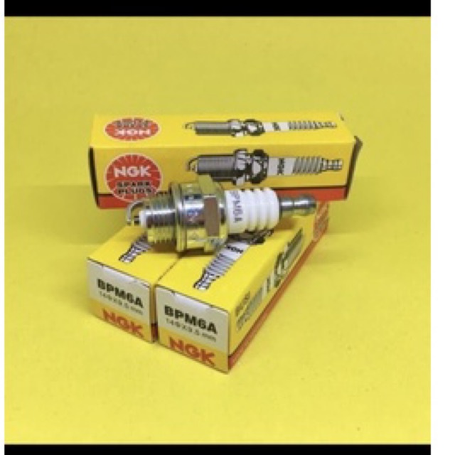 Jual Busi NGK BPM6A ORIGINAL/ busi pemotong rumput/Alat fogging ...