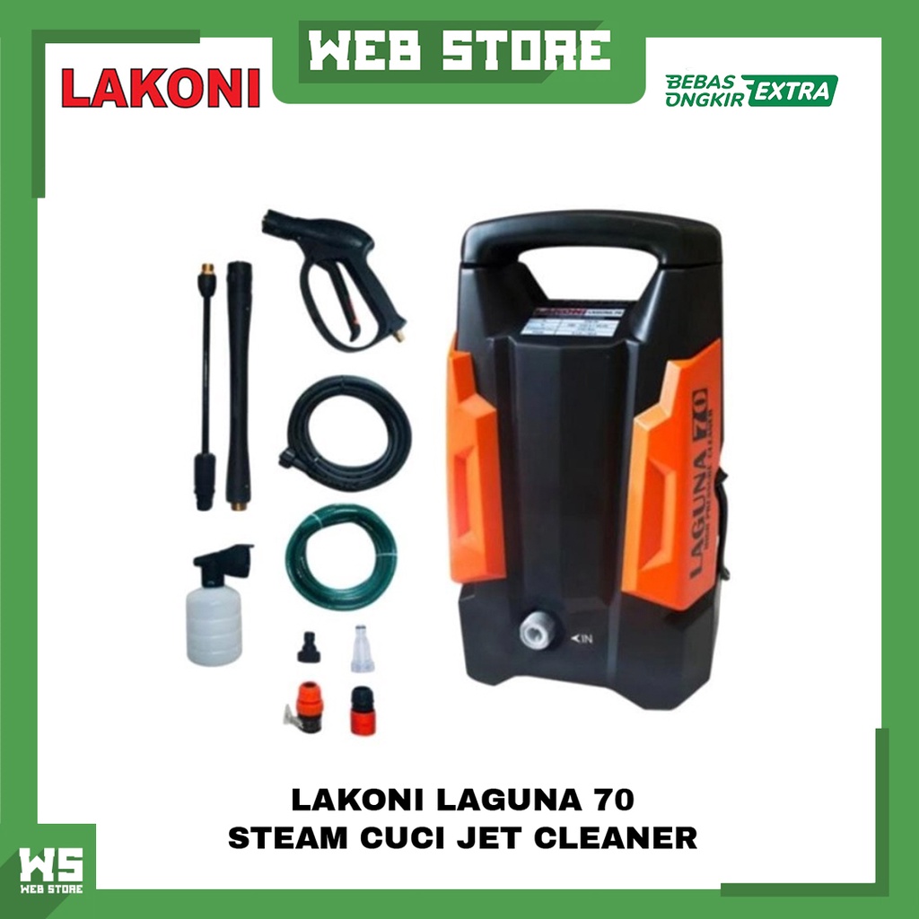 Jual Lakoni Laguna 70 Mesin Steam Cuci Mobil Motor Jet Cleaner High ...