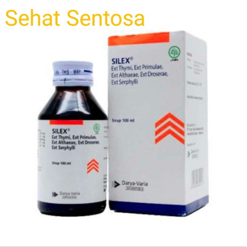 Jual Silex Sirup Obat Batuk Herbal 100Ml Membantu Meredakan Batuk ...