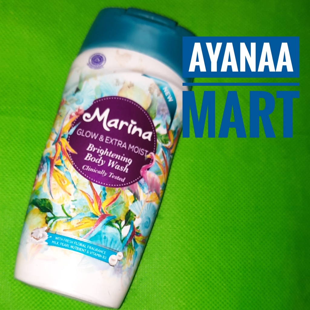 Jual MARINA Brightening Body Wash Botol 95ml | Shopee Indonesia