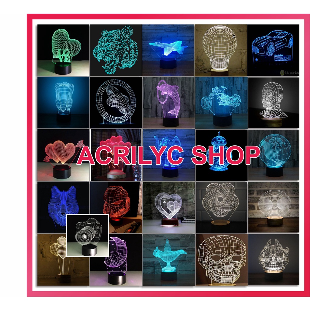 Jual PROMO VECTOR COLECTION LAMPU AKRILIK DLL FILE DXF CDR AI PSD LAMPU ...