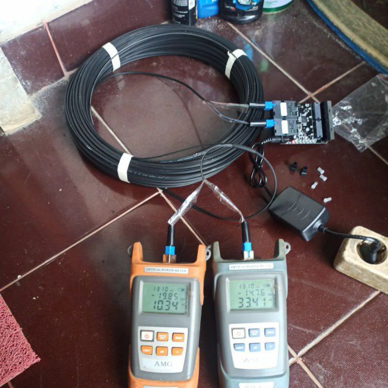 Jual Kabel FO Precon DC (Model : GJYXCH) 2 core 3 seling 4x SC/UPC 75 ...