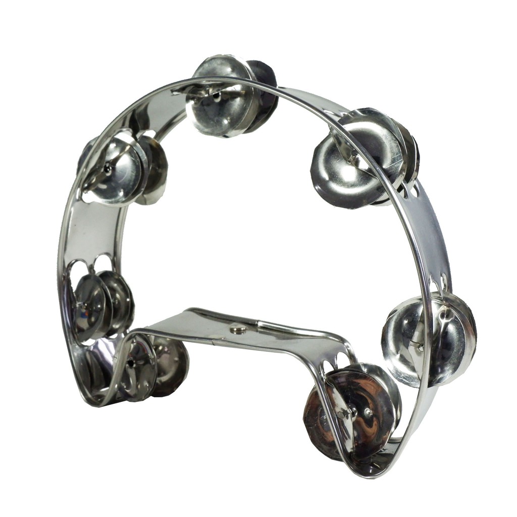 Tamborin Double Head Besi Stainless Steel Tambourine Kecrekan TB-206 ...