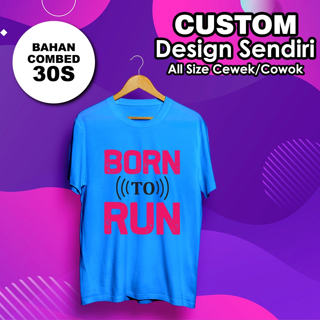 Jual Baju Kaos Custom Tulisan Kaos Custom Bernama Kaos Custom Islami ...