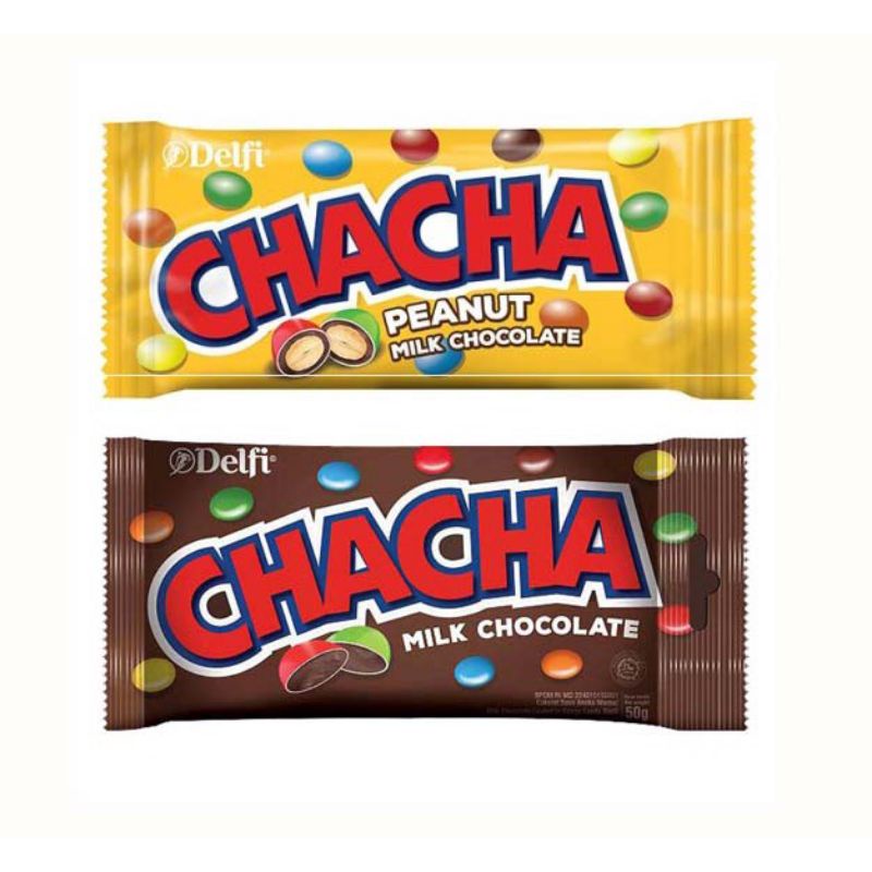 Jual Delfi Chacha Milk Chocolate 7 Gram | Shopee Indonesia