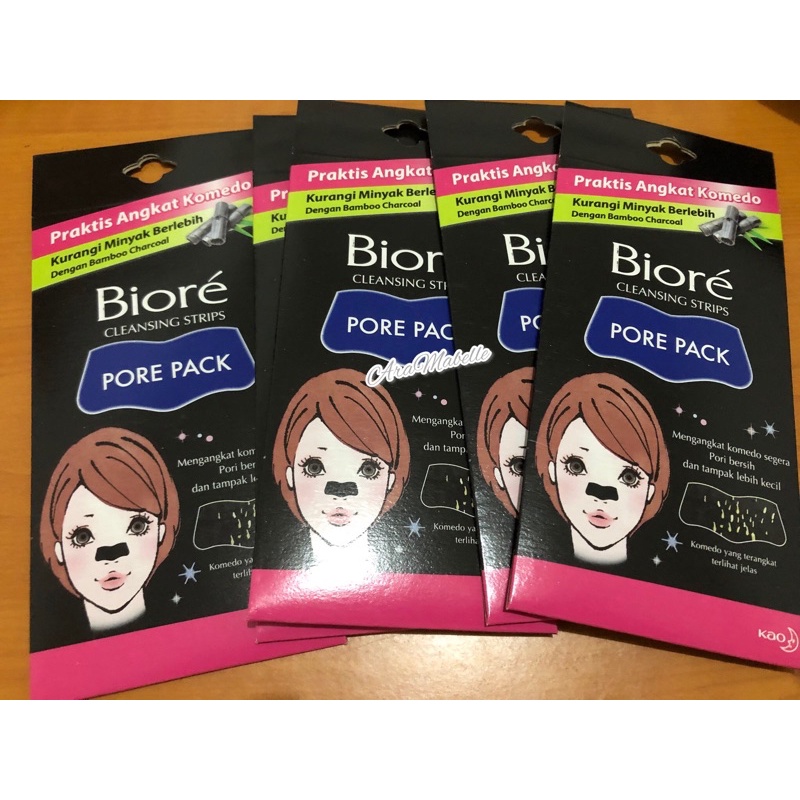 Jual Biore Pore Pack Black/citrus/ black for Men 1x4lembar / Pengangkat ...