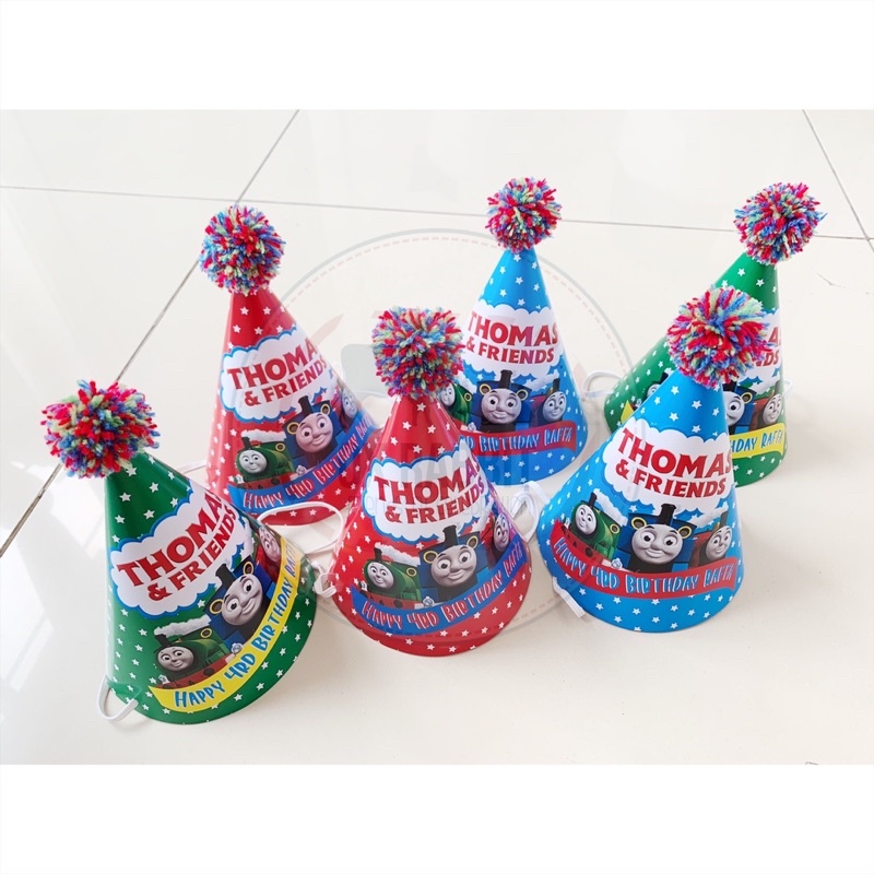 Jual Thomas and Friends Party Hat (Topi Ulang Tahun) | Shopee Indonesia