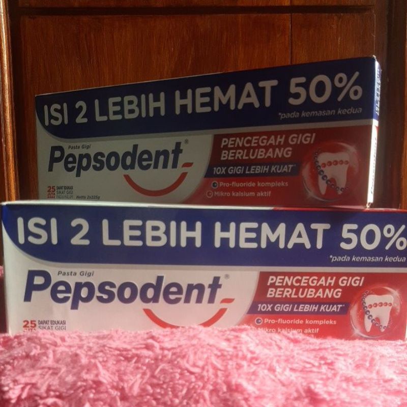 Jual Pepsodent White 2 x 225gr (TWIN) | Shopee Indonesia