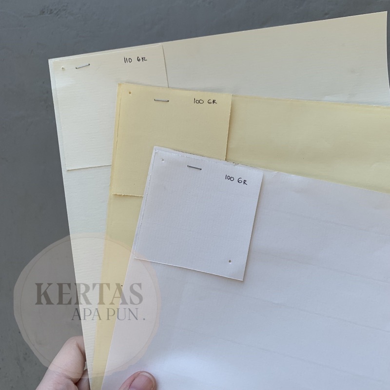 Jual Kertas Concorde F4 80 90 100 110 gr gram gsm Light Cream Yellow ...