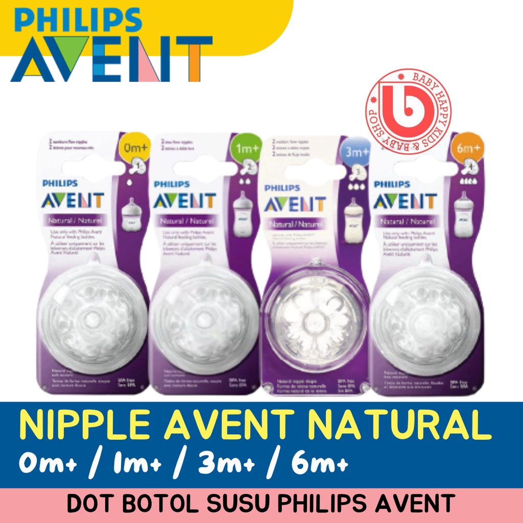 Jual AVENT NATURAL PHILIPS DOT AVENT NIPPLE AVENT ORIGINAL | Shopee ...