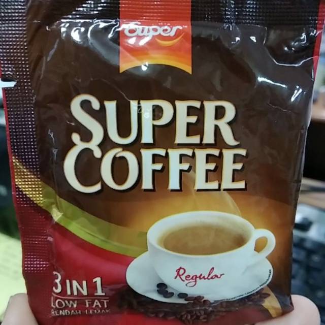 Jual Kopi super / super coffee low fat 3 in 1 / rendah gula / rendah ...