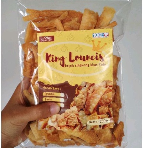 Jual Keripik singkong/ Balung Kethek/ Loncis 250 gram super renyah ...