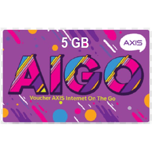 Jual VOUCHER AXIS AIGO 5 GB | Shopee Indonesia