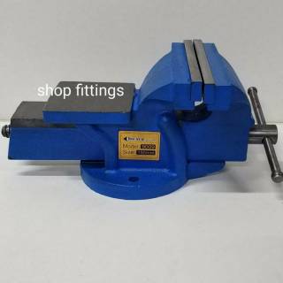 Jual Ragum Paron 6 inch Catok Meja Tanggem Besi Fixed Bench Vise 6 ...