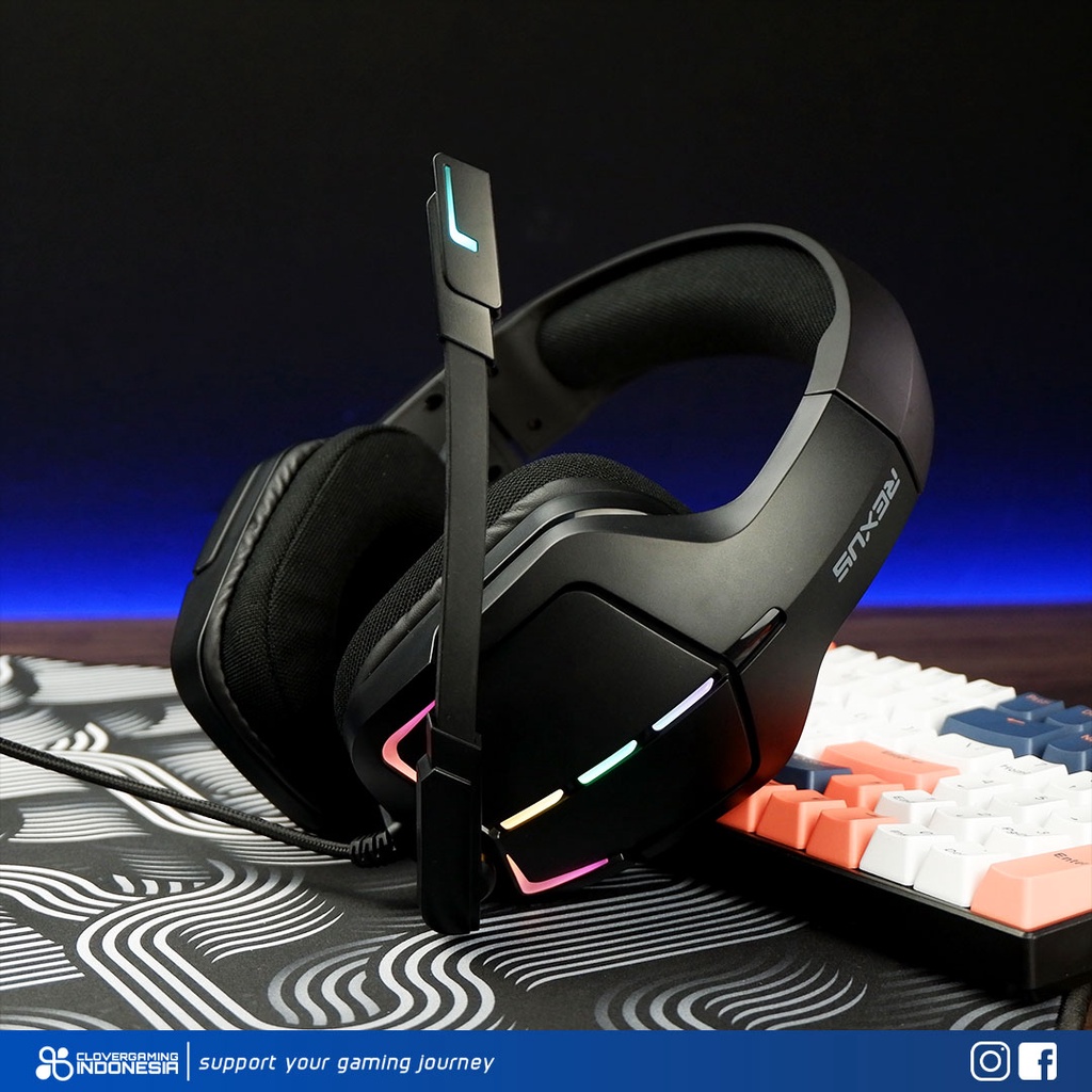 Jual Rexus Thundervox HX30 RGB - HX-30 HX 30 Gaming Headset | Shopee ...