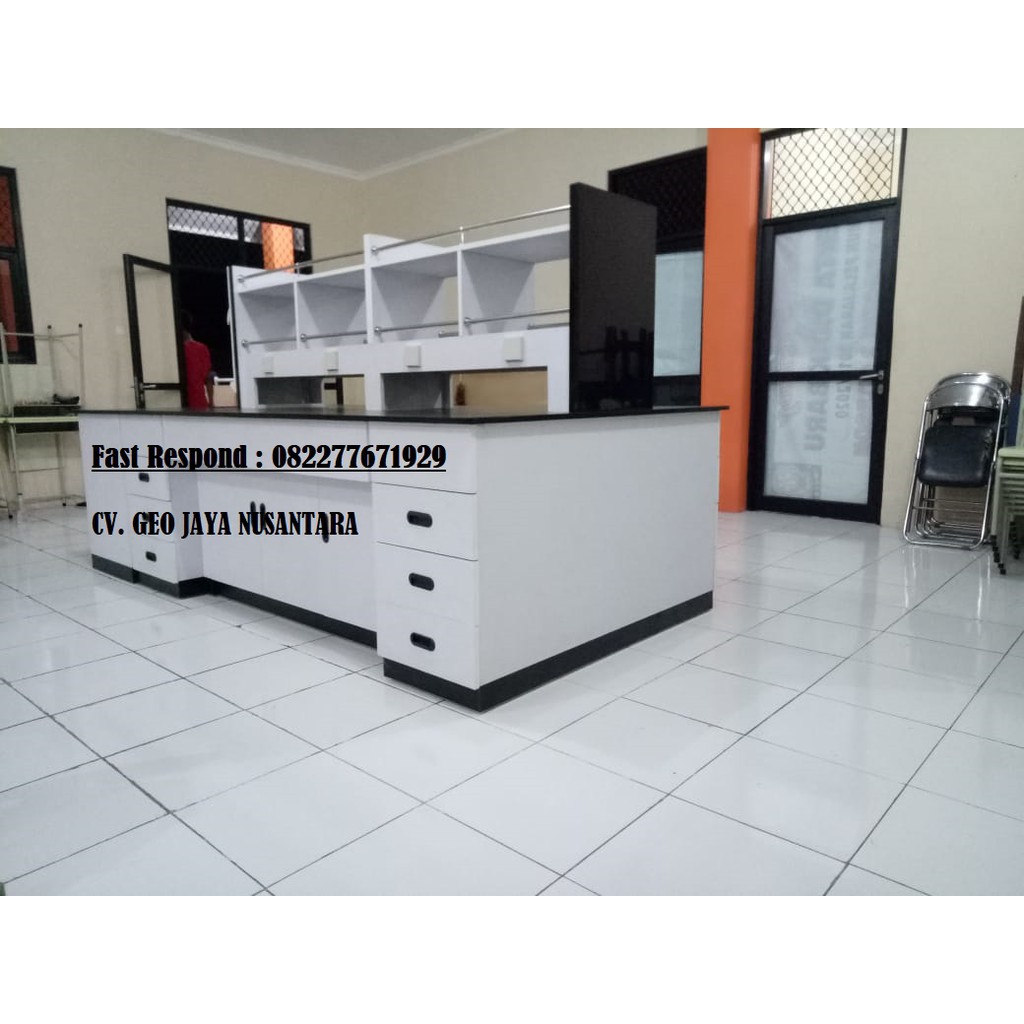 Jual Meja Laboratorium Tengah - Island Bench Keramik 300 Indonesia ...
