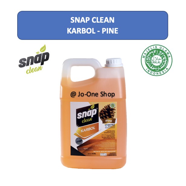 Jual Karbol - Karbol Snap Clean 4 liter - Pembersih lantai | Shopee ... Jual Karbol - Karbol Snap Clean 4 liter - Pembersih lantai | Shopee ...