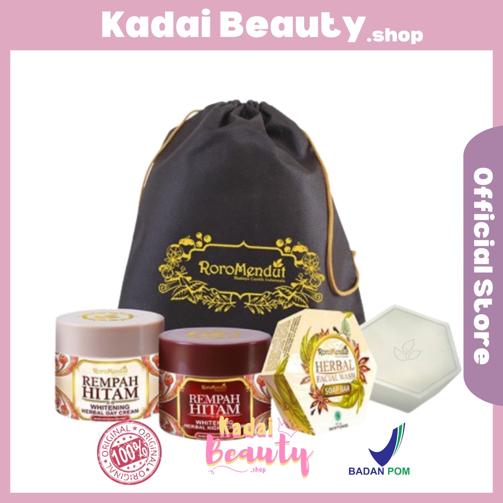 Jual Roro Mendut Starter Paketan Wajah Rempah Hitam - Temulawak - Kulit ...