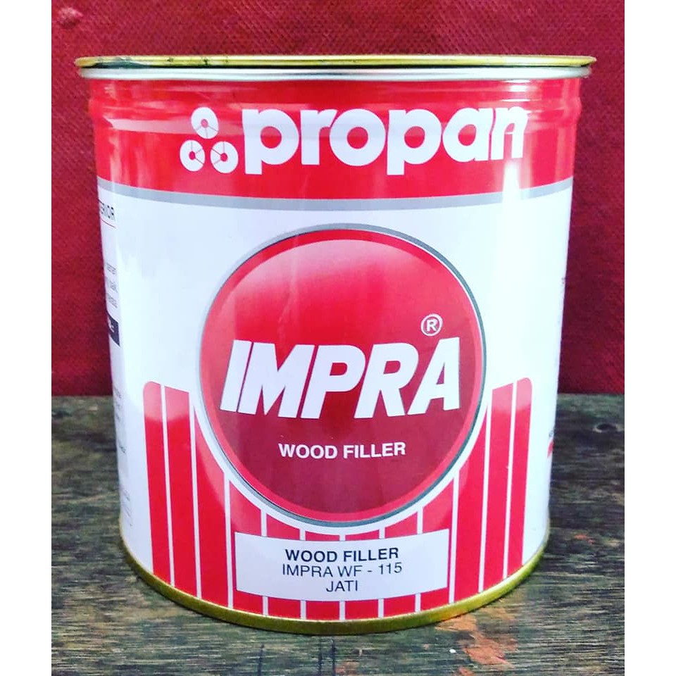Jual Impra Wood Filler / Dempul Kayu - 115 Jati 1 KG | Shopee Indonesia