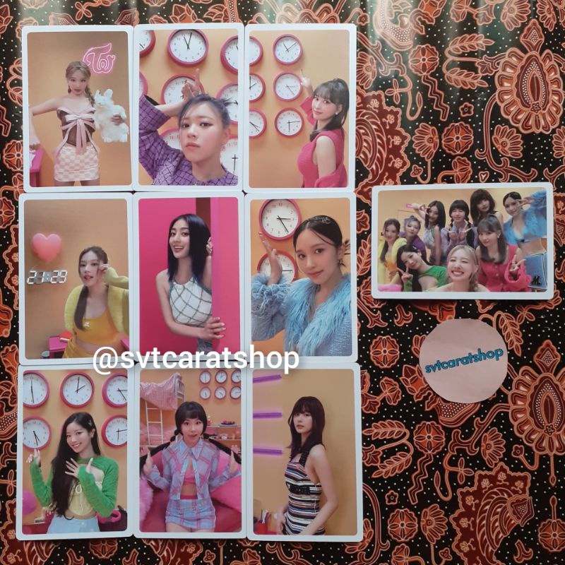 Jual TWICE BETWEEN 1&2 PHOTOCARD BENEFIT COMPLETE VER D OFFICIAL mina sana tzuyu jihyo dahyun ...