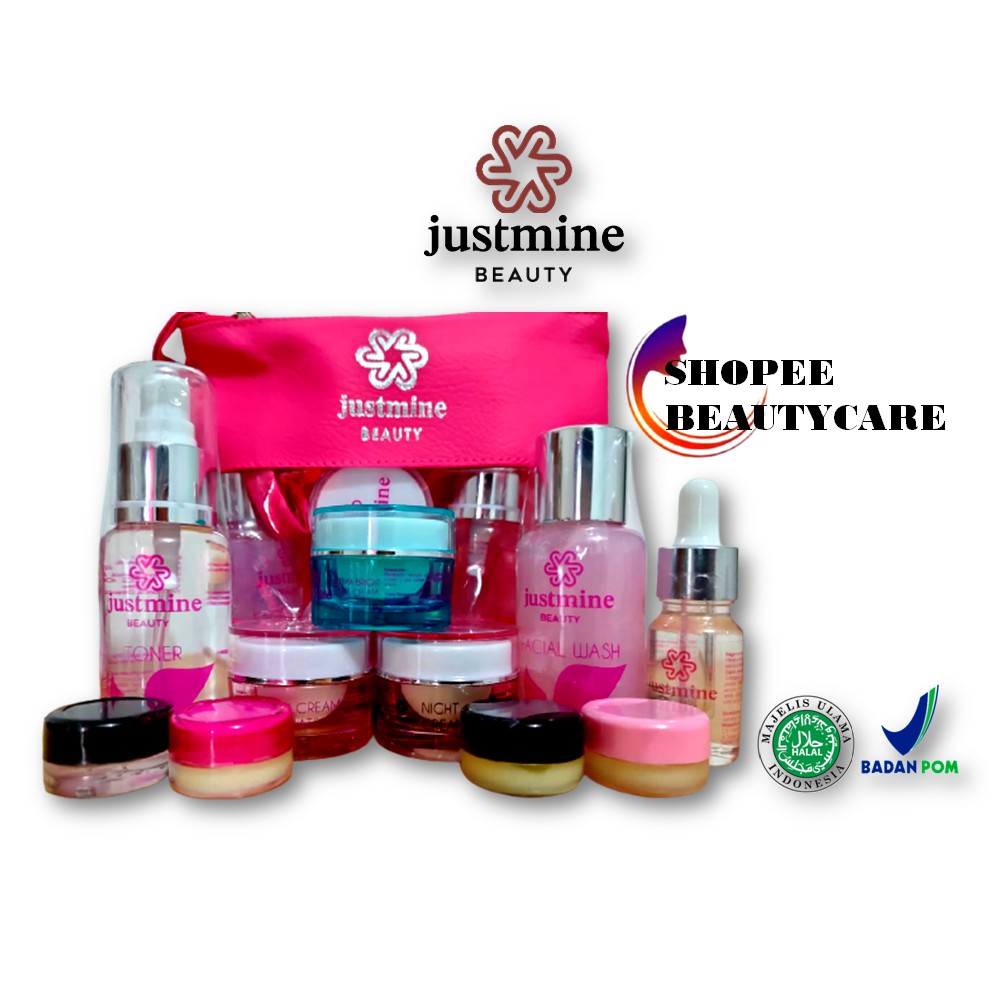 JUSTMINE Beauty Skincare Bpom Glowing Acne Flek Perawatan Wajah Cream ... JUSTMINE Beauty Skincare Bpom Glowing Acne Flek Perawatan Wajah Cream ...