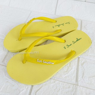 Sun Swallow Lady Soft Sandal Jepit Cewek Wanita 37 38 39 40 Kuning Pink ...