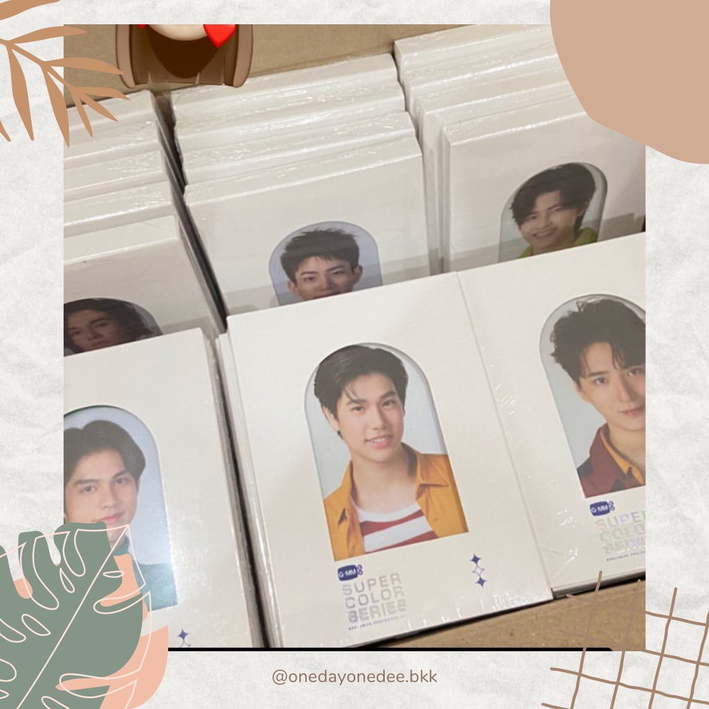 Jual [READY STOCK] SUPER COLOR SERIES EXCLUSIVE PHOTOCARD SET | OFFICIAL MERCHANDISE GMMTV ...