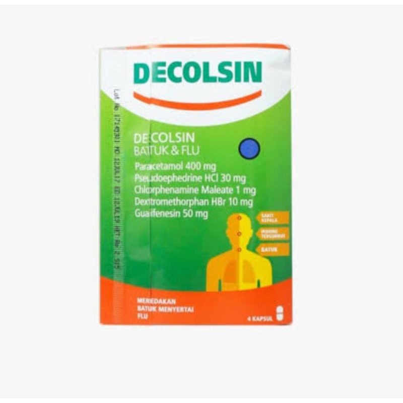 Jual Decolsin Strip isi 4 Tablet | Shopee Indonesia