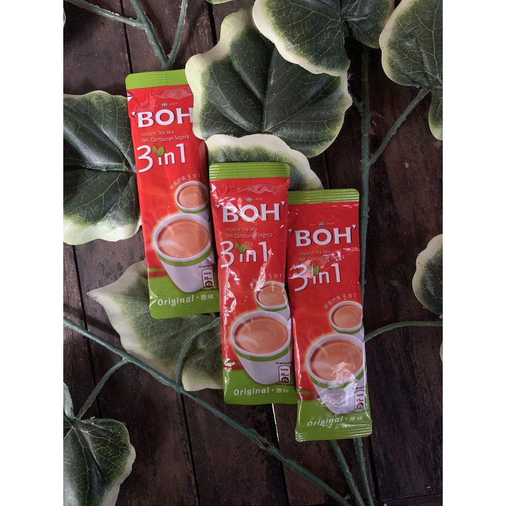 Jual Teh Tarik BOH 3in1 Tea Mix| Jatip Malaysia| Oleh-oleh Malaysia ...