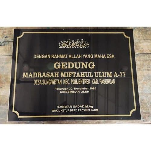 Jual Papan-Proyek-Desa-Hitam 30x40/Prasasti-Desa | Shopee Indonesia
