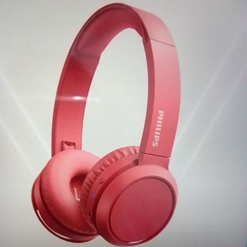 Jual Philips personal headphone red TAH4205rd | Shopee Indonesia