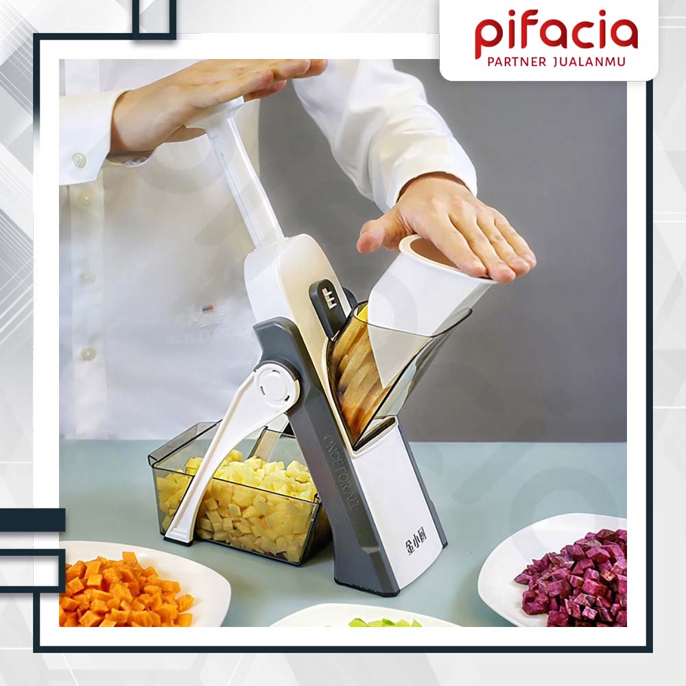 Jual Parutan Pengiris Kentang Wortel Buah Sayuran Alat Pasrah Mandoline ...