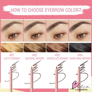 Jual BELIA PINKFLASH Waterproof Easy Eyebrow Pencil | Pensil Alis ...